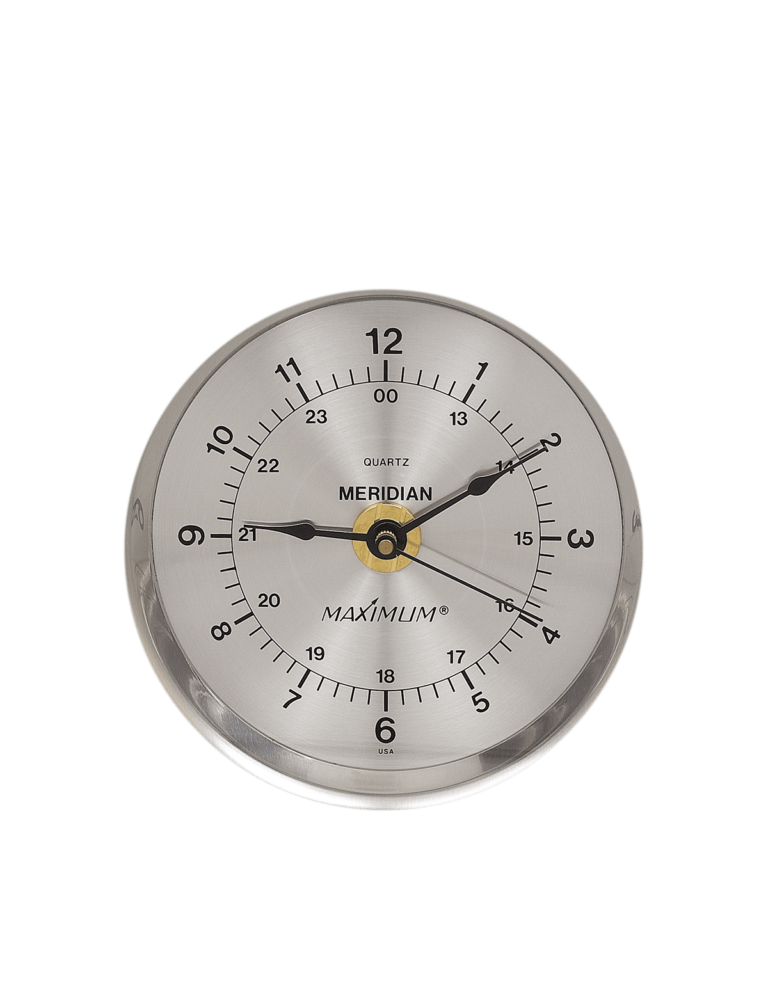 Meridian | Battery-Powered Wall Clock | Maximum