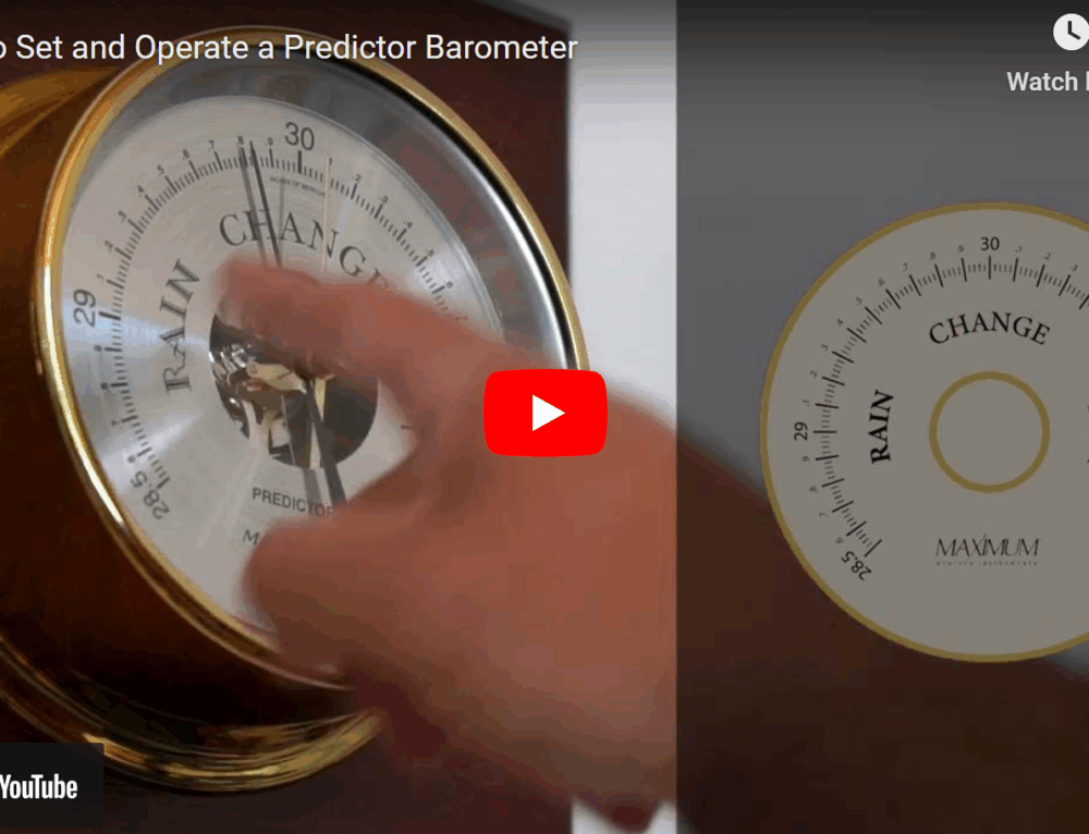 How Does an Aneroid Barometer Work? | Maximum Weather Instruments